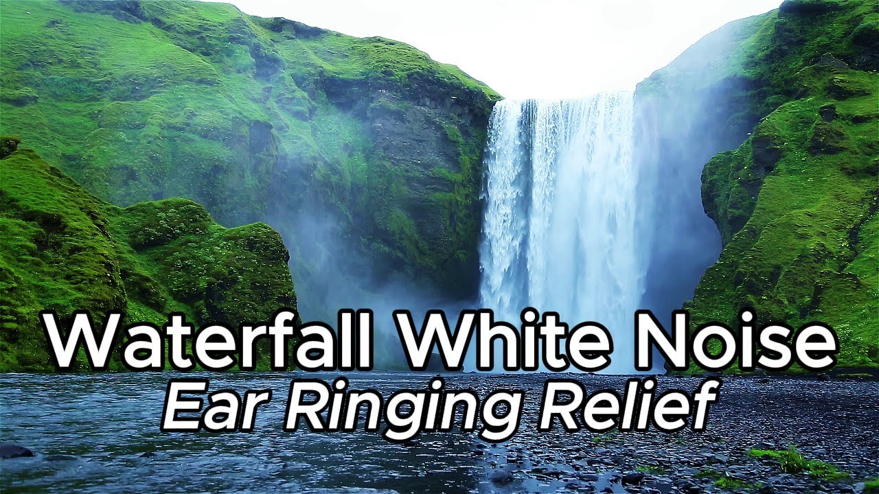 Distant Waterfall White Noise – Tinnitus Sound Therapy for Ear Ringing ...