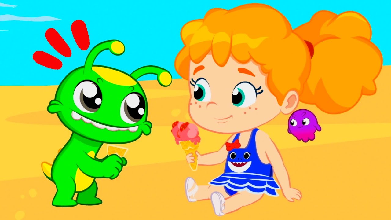 🍦🥝Groovy il marziano | Phoebe condivide il suo gelato alla frutta con ...