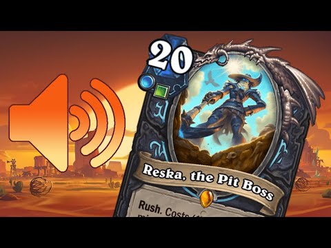 Hearthstone - Reska, the Pit Boss Voice Lines - YouTube