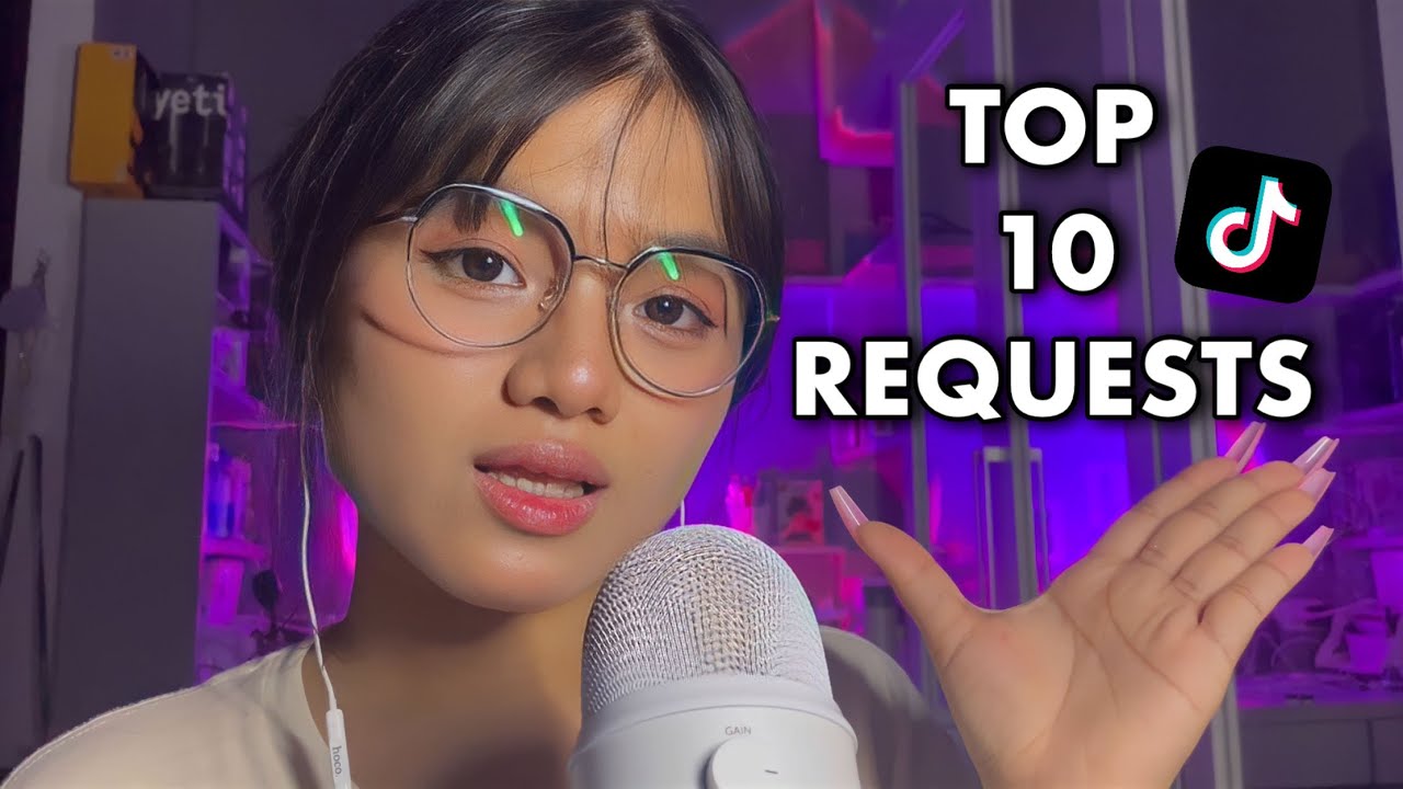 ASMR TOP 10 REQUESTS IN TIKTOK LIVESTREAMS 🖤 - YouTube