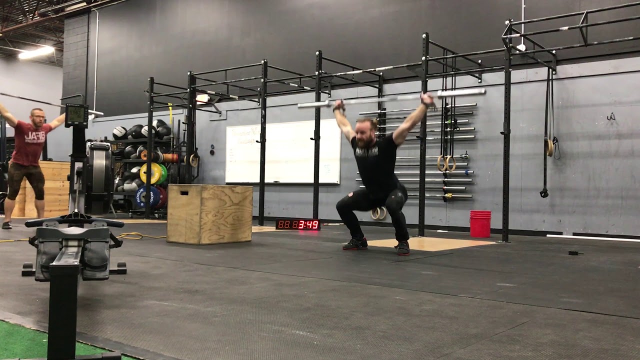 Crossfit lift off 229 reps - YouTube