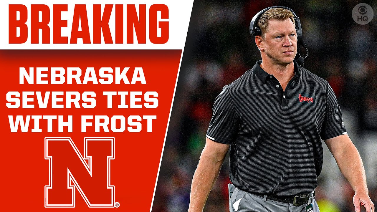 Nebraska SEVERS TIES With Scott Frost After Loss to Georgia Southern ...