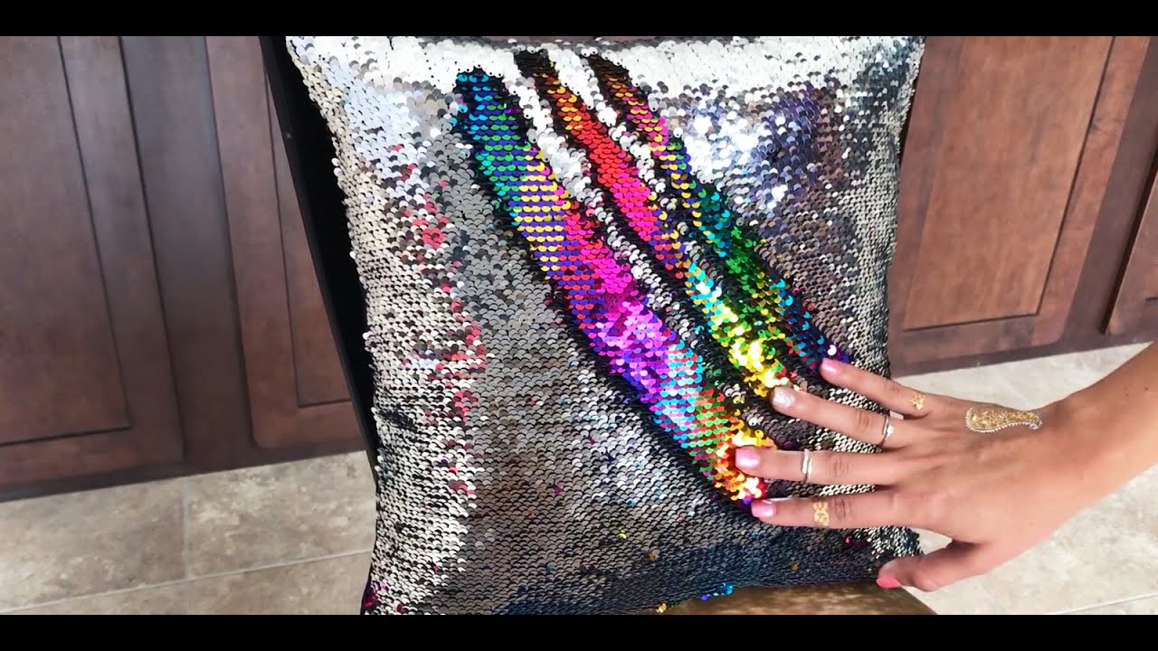 Meet Glam Pillows | Viral Color-Changing Reversible Sequin Pillows ...