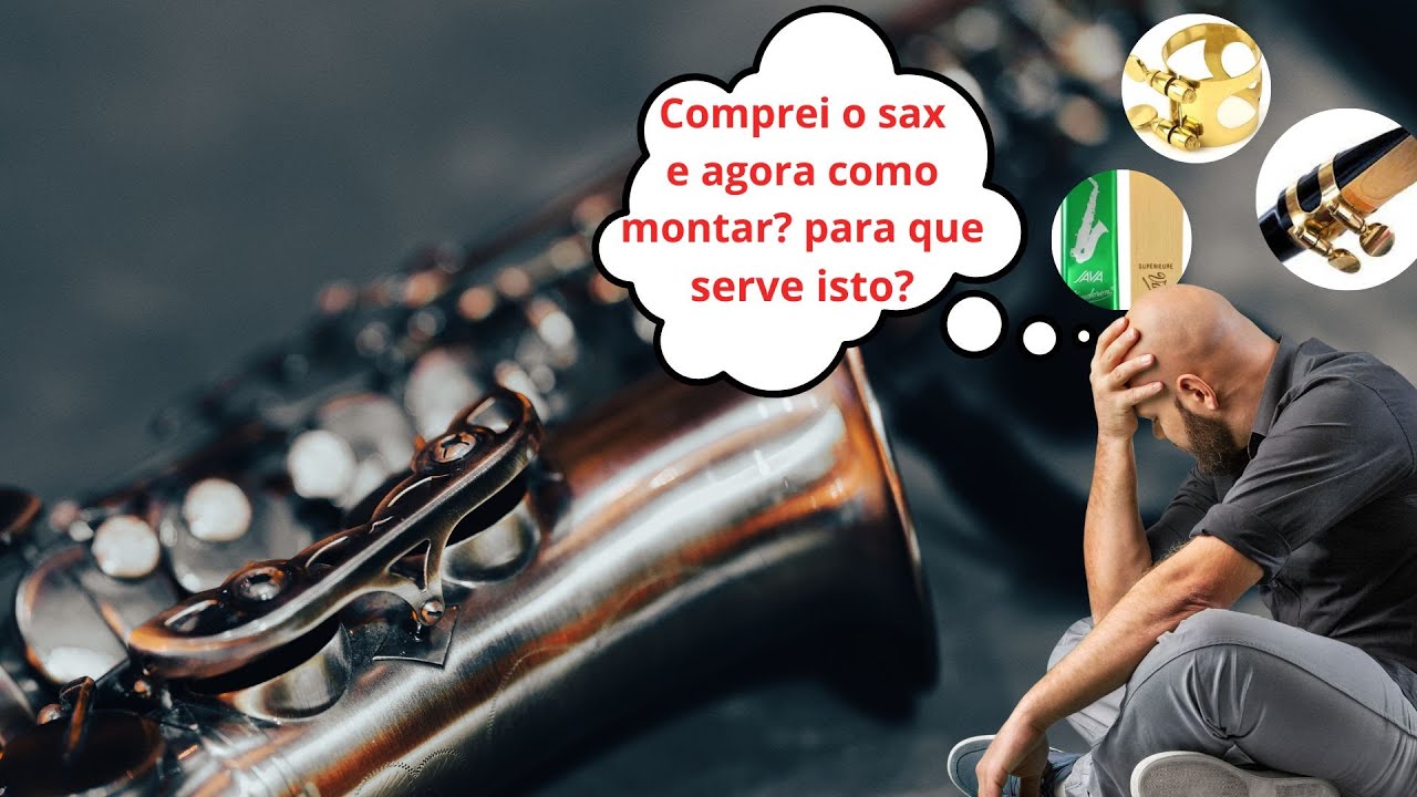 Partes do Saxofone I Como montar Corretamente I UNISAXPRO - YouTube