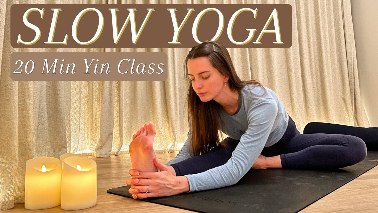 20 Min Relaxing Stretch - Yin Yoga Class for All Levels - YouTube