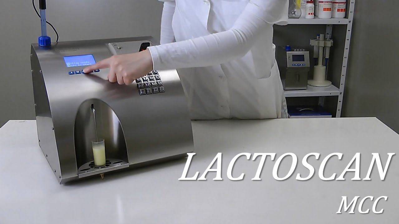 راهنمای کامل کار با لاکتواسکن | How to use the LACTOSCAN MCC - YouTube