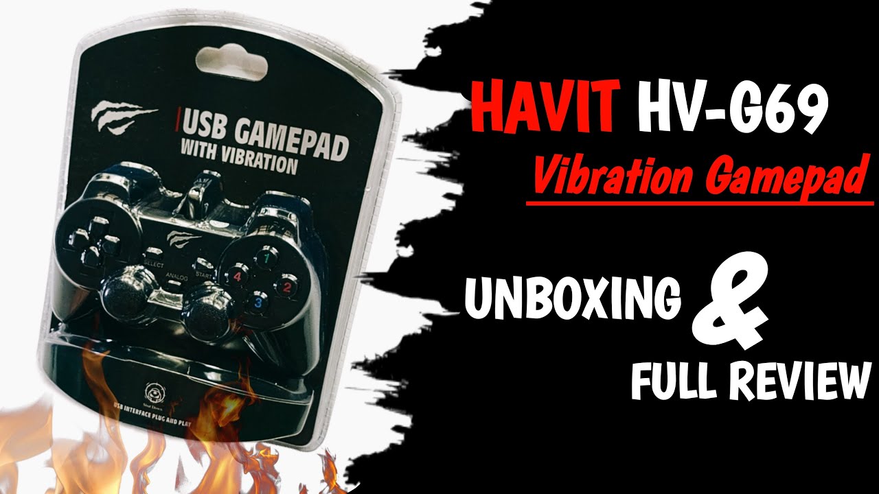Havit Hv-G69 Vibration Gamepad Unboxing & Full Review | Tricky Share ...