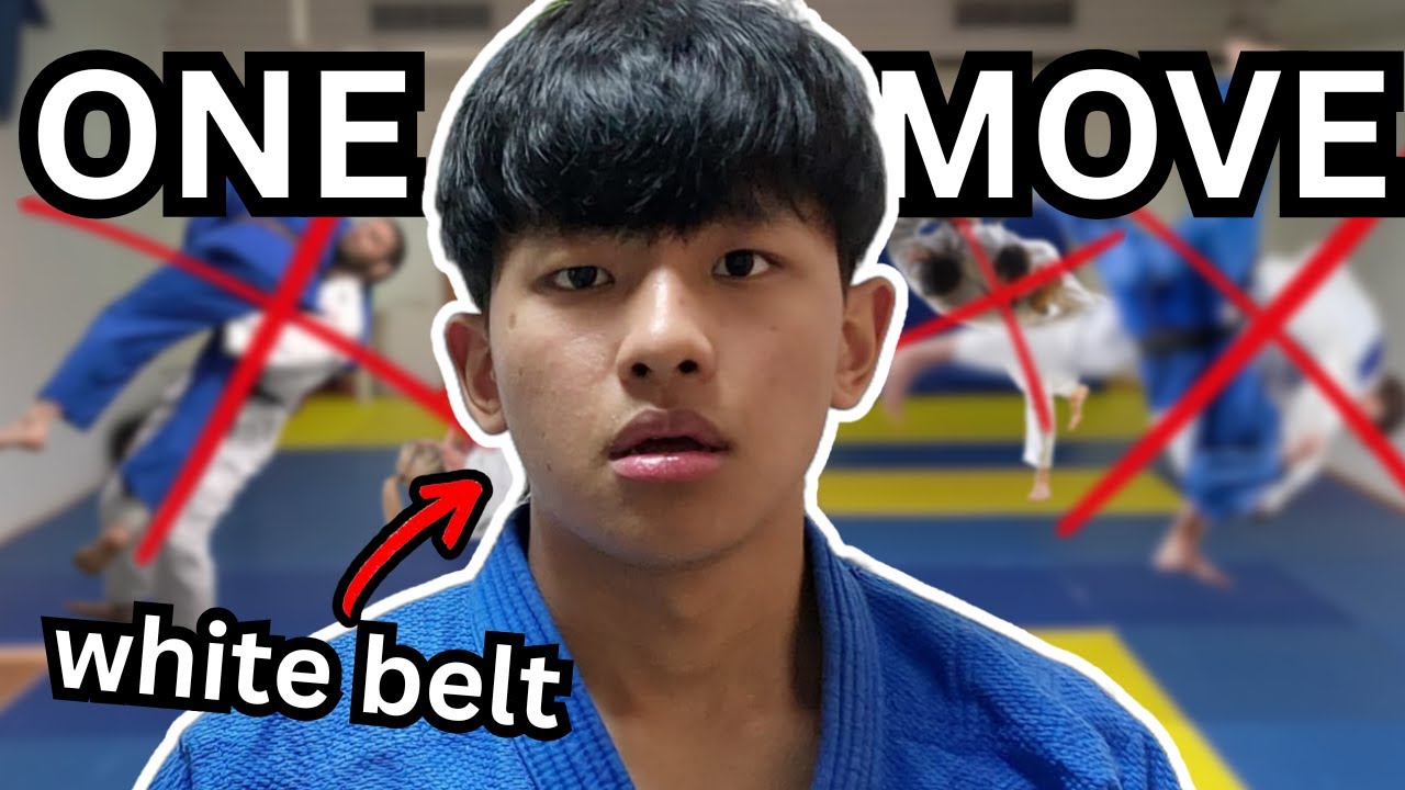 White Belts Enters a Judo Tournament with ONLY One Move - YouTube