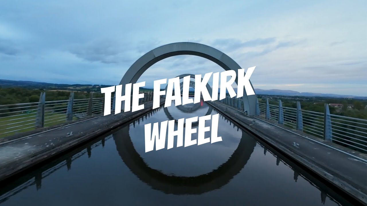 The famous Falkirk Wheel fly through - YouTube