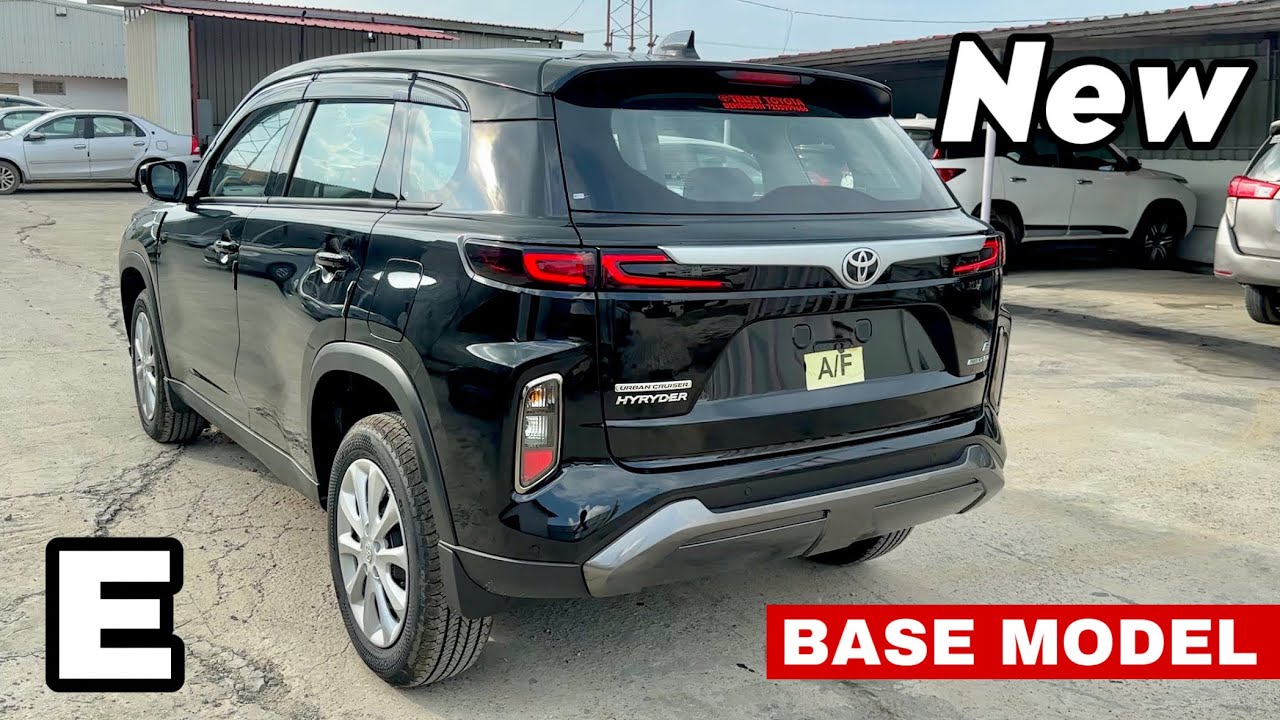 New TOYOTA HYRYDER E BASE MODEL 2024 || New Updated URBAN CRUISER ...