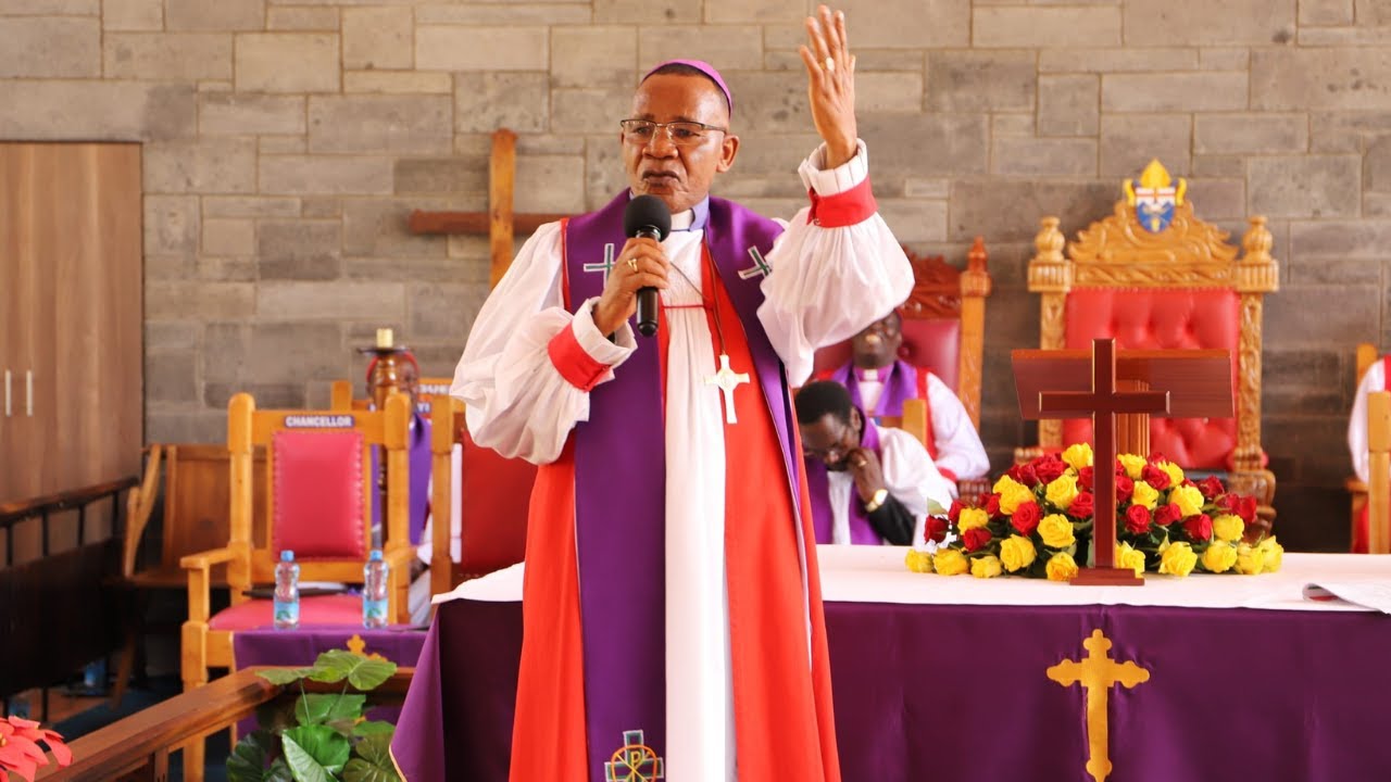 Rev. Dr. Joseph Muchai Full Speech During His Retirement Service, ACK ...