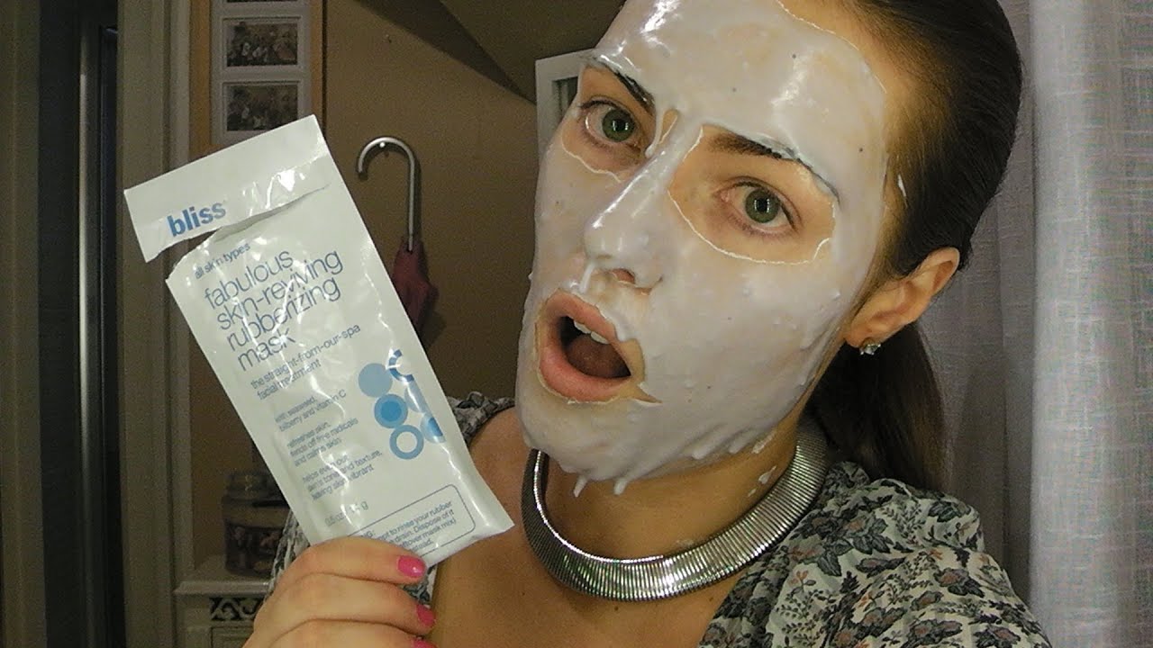Bliss - Rubberizing mask! - YouTube