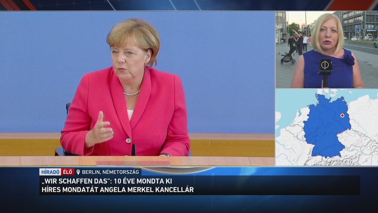 ‘Wir schaffen das’ - 10 éve mondta ki híres mondatát Angela Merkel ...