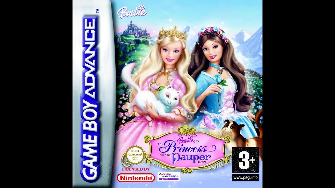 Barbie as The Princess and the Pauper (2004) [Game Boy Advance ...