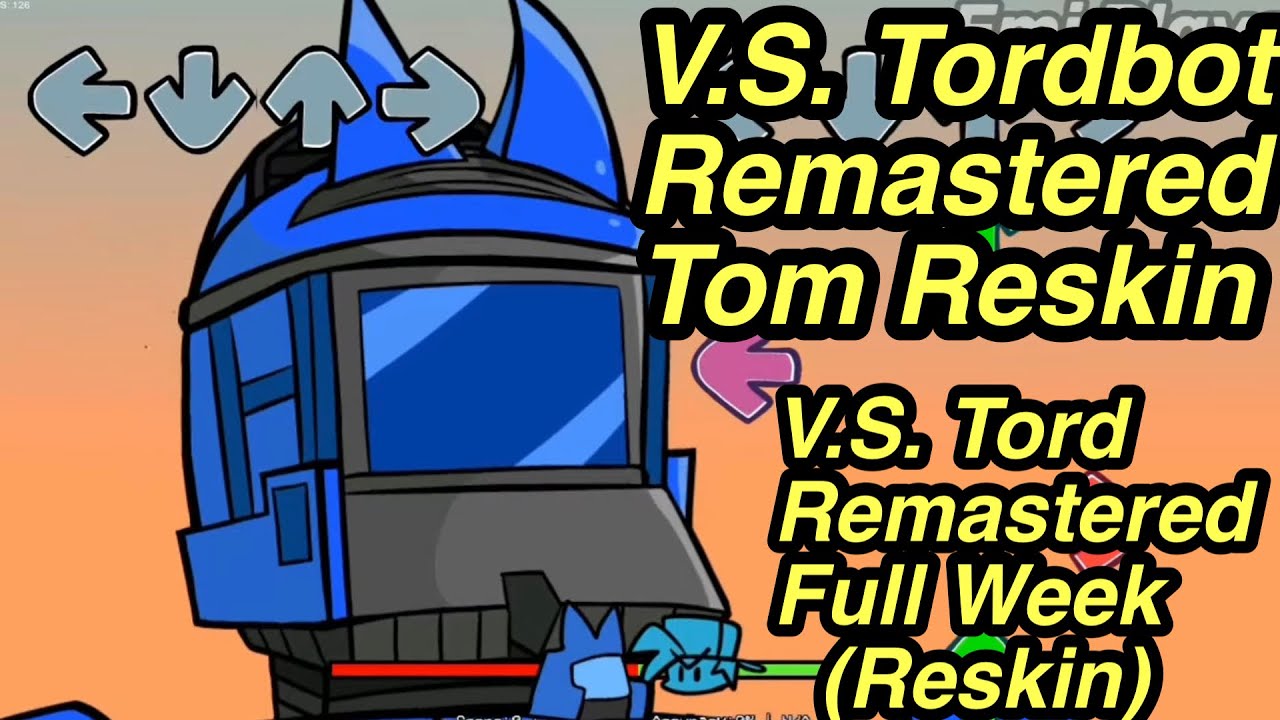 Friday Night Funkin Mod || V.S. Remastered Tord (Tom Reskin) Full Week ...