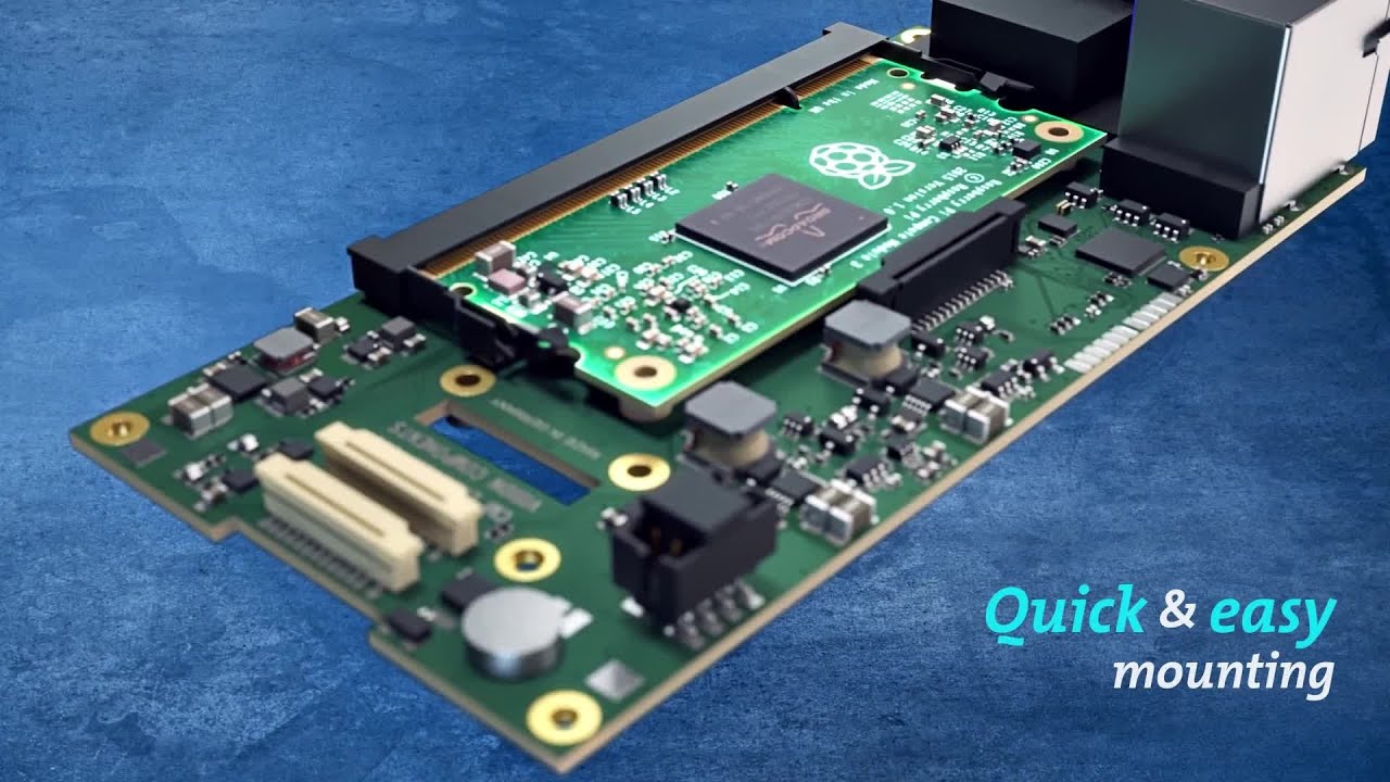 VC MIPI® Compute Module Interface (CMI) Board für das Raspberry Pi ...