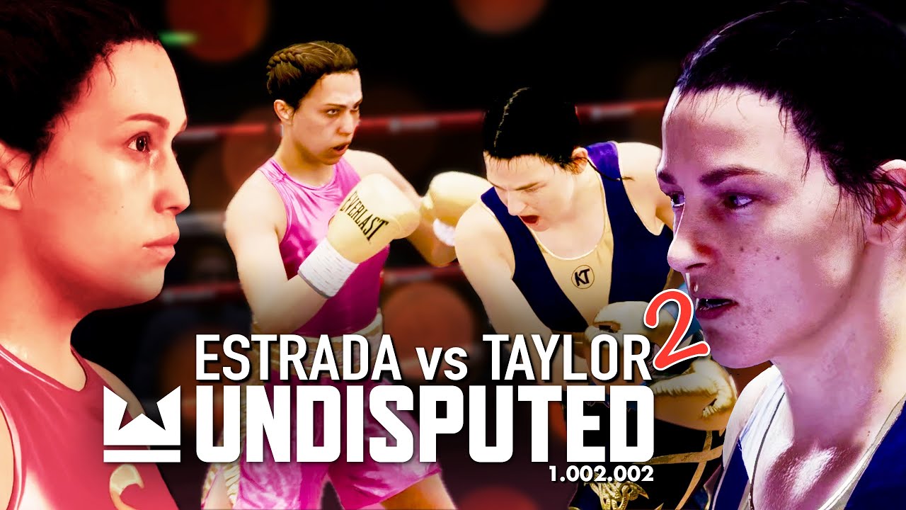 Estrada vs. Taylor 2 - The Ultimate Boxing Matchup - PS5 Undisputed ...