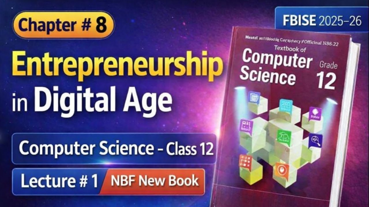 Class 12 Computer Science FBISE | Chapter 8 Entrepreneurship | MVP Full ...