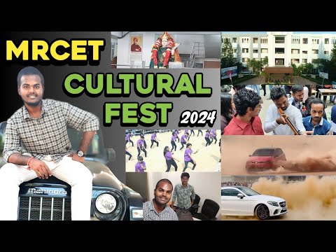 MRCET College Fest | MRCET Campus vlogs | Exuberanza 20204 - YouTube