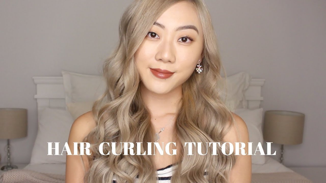 Hair Curling Tutorial - YouTube