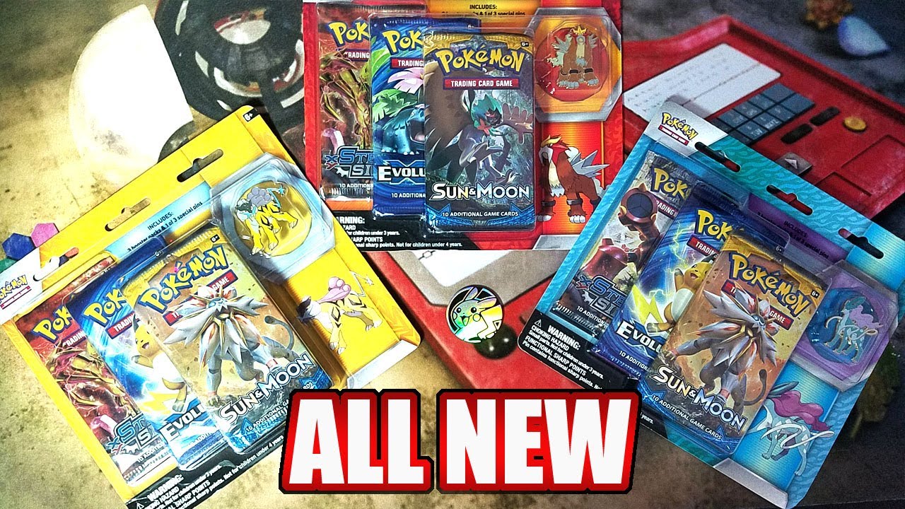 ALL NEW - LETS PULL ULTRA RARES! 3 BOOSTER PIN PACKS - RAIKOU, ENTEI ...