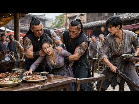 Kung Fu Movie: A heroine faces certain death—martial arts masters descend from the sky to save her!