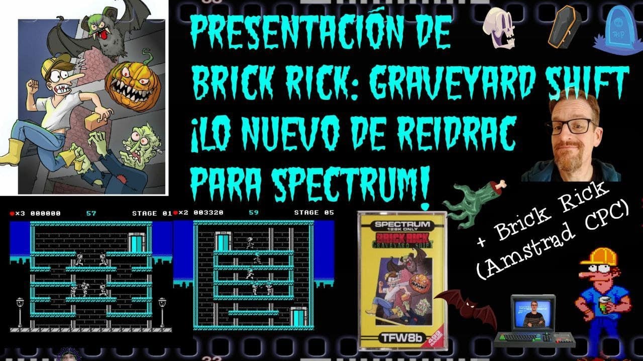 Presentación de Brick Rick Graveyard Shift ¡Lo nuevo de Reidrac para ...