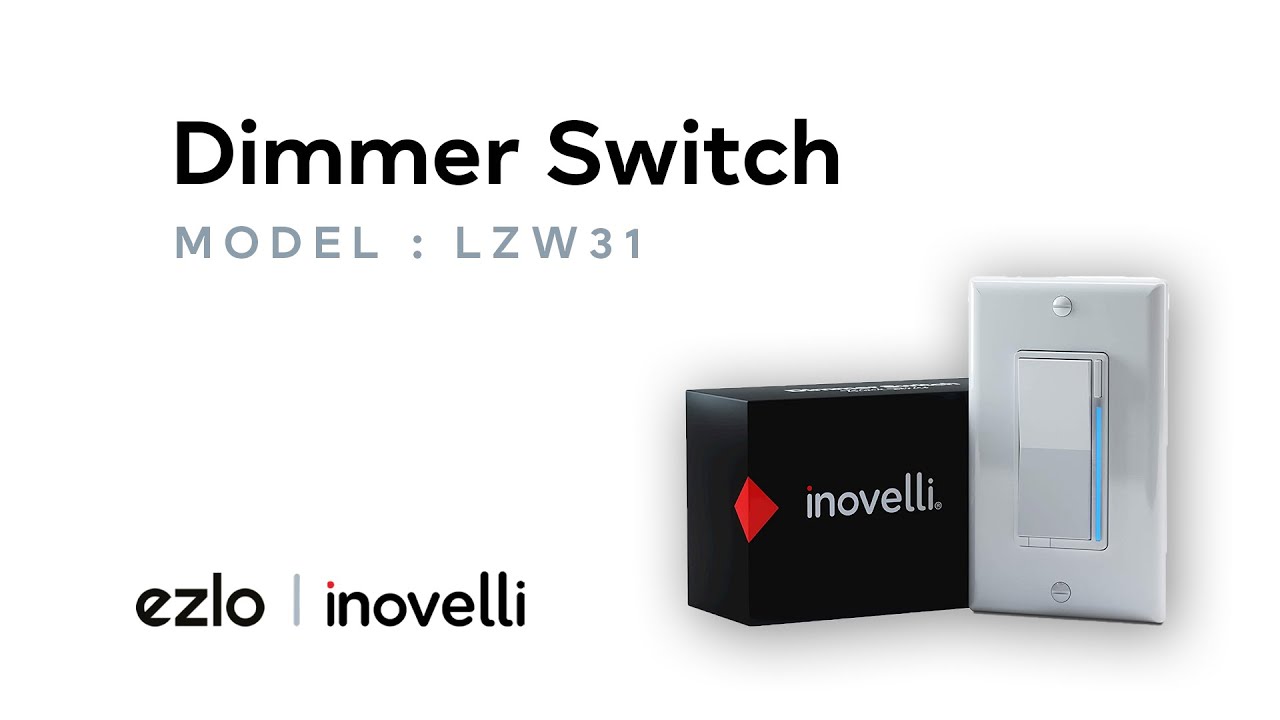 How to Pair Inovelli Dimmer Switch LZW31 – eZLO