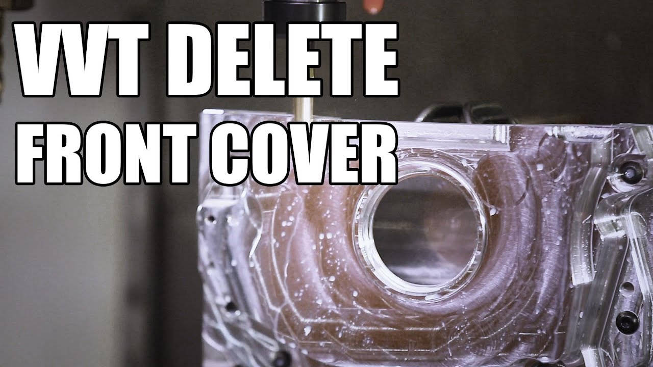 Katech VVT Delete Front Cover For Gen 5 LT Engines - YouTube