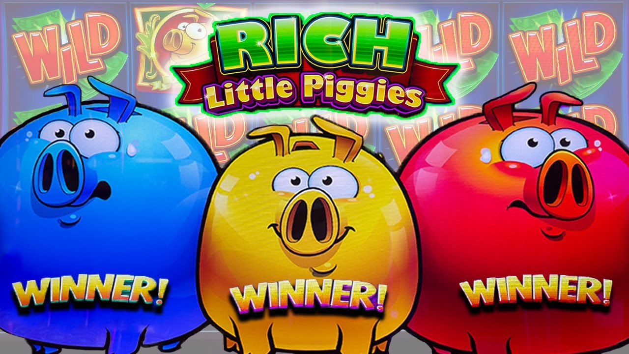 ALL 3 PIGS HIT 😮 Rich Little Piggies - YouTube