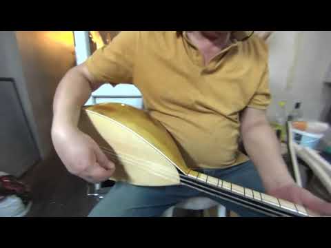 Cem yücetaş abimize yaptığımız 46 Lık uzun sap bağlama