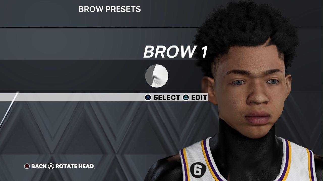 NBA 2K23 babyface scan - YouTube