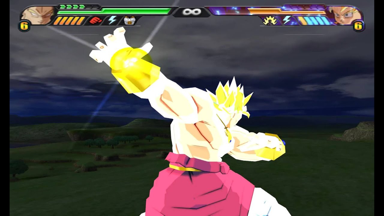 LSSJ Broly vs Goten - YouTube