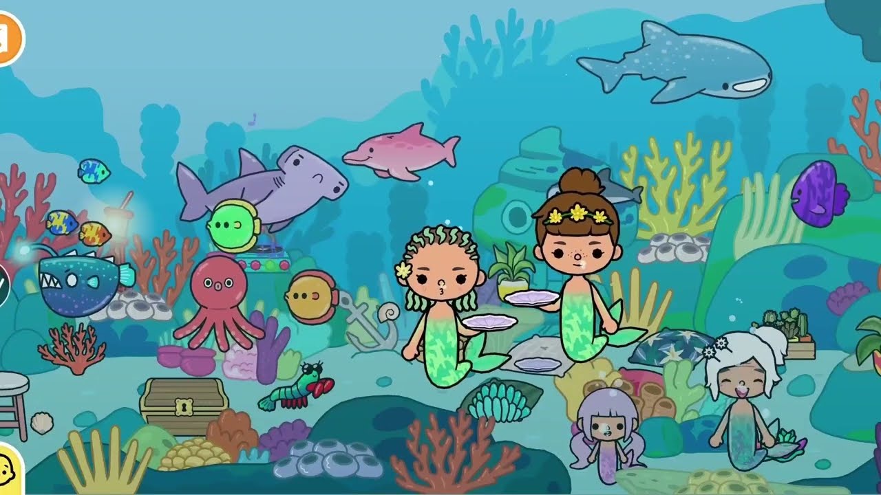 Любимая Дочь. Русалка.Тока бока ️💕💟 - YouTube