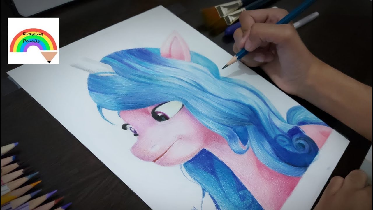 Drawing Izzy - Izzy moonbow [Drawing Pencils] - YouTube