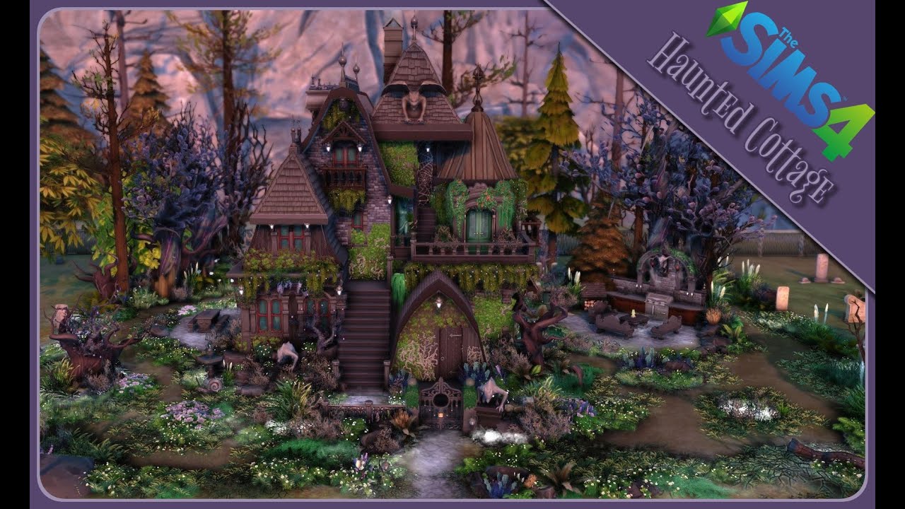 The SIMS 4 | Haunted Cottage | No CC | เดอะซิมส์4 - YouTube