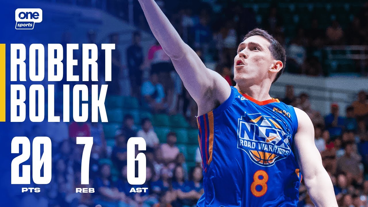 NLEX's Robert Bolick DROPS 20 PTS vs. Blackwater 🔥 | PBA SEASON 49 ...