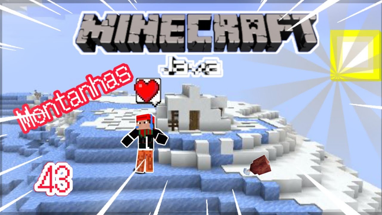 Minecraft Java #43 - A Montanha de Neve - YouTube