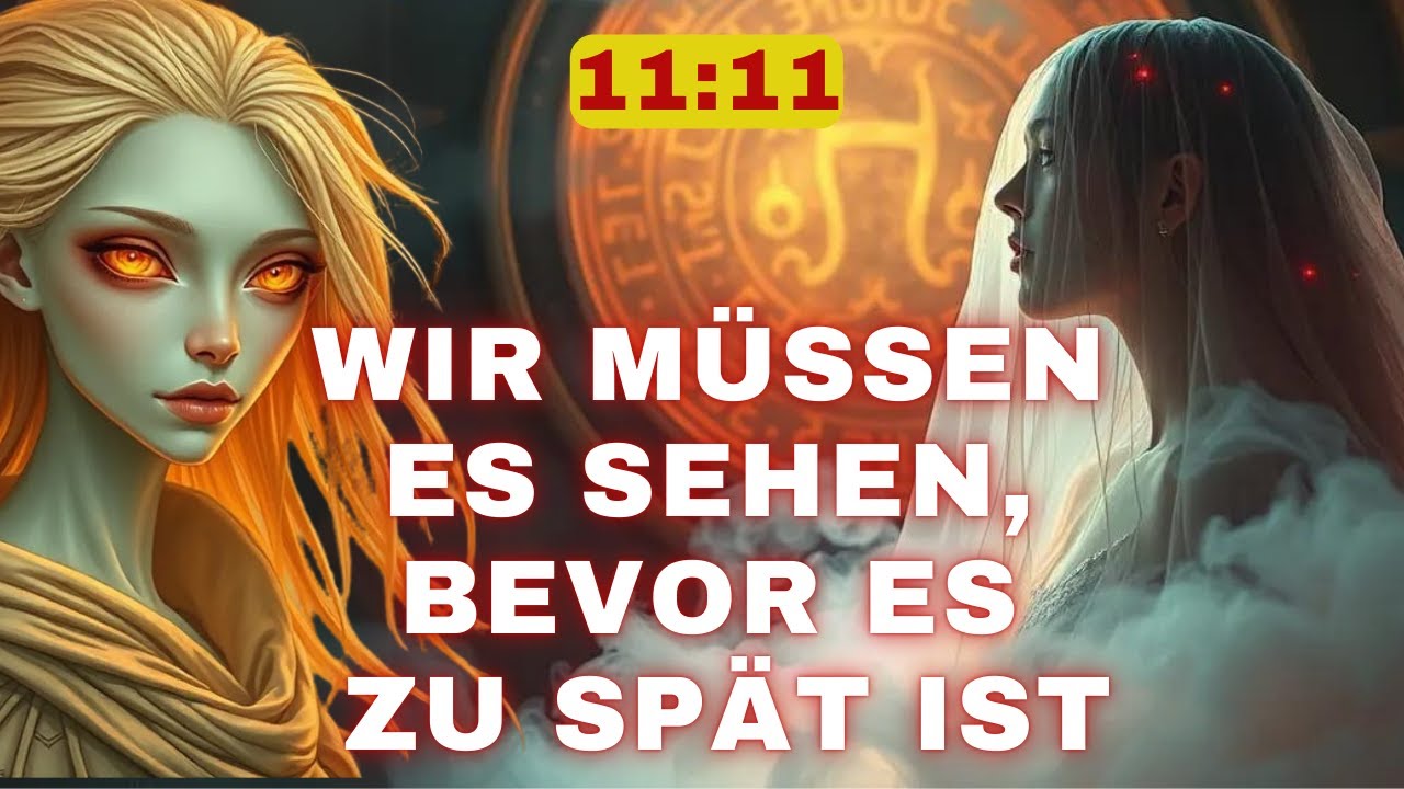 Wir müssen es sehen, bevor es zu spät ist!! Wenn Sie das spüren, stehen ...