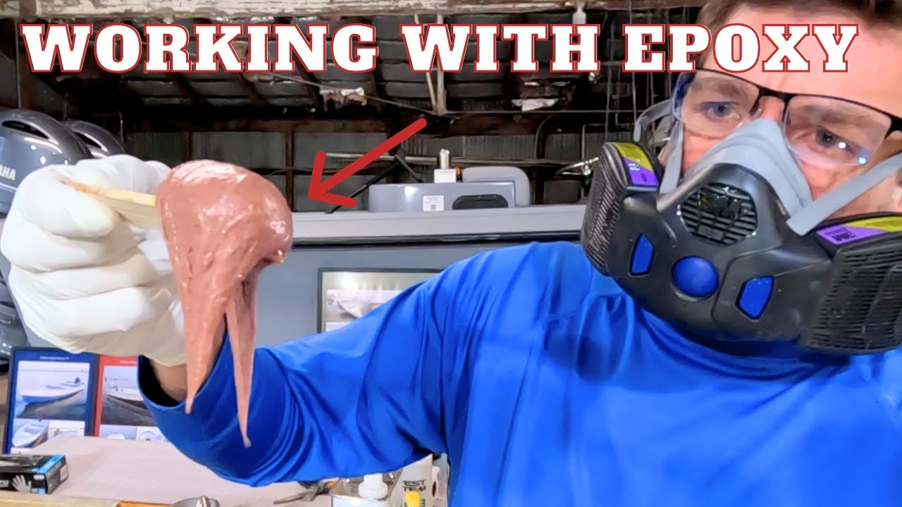 HOW-TO MAKE FIBERGLASS and EPOXY SMOOTH and STRAIGHT-DIY EPOXY - YouTube