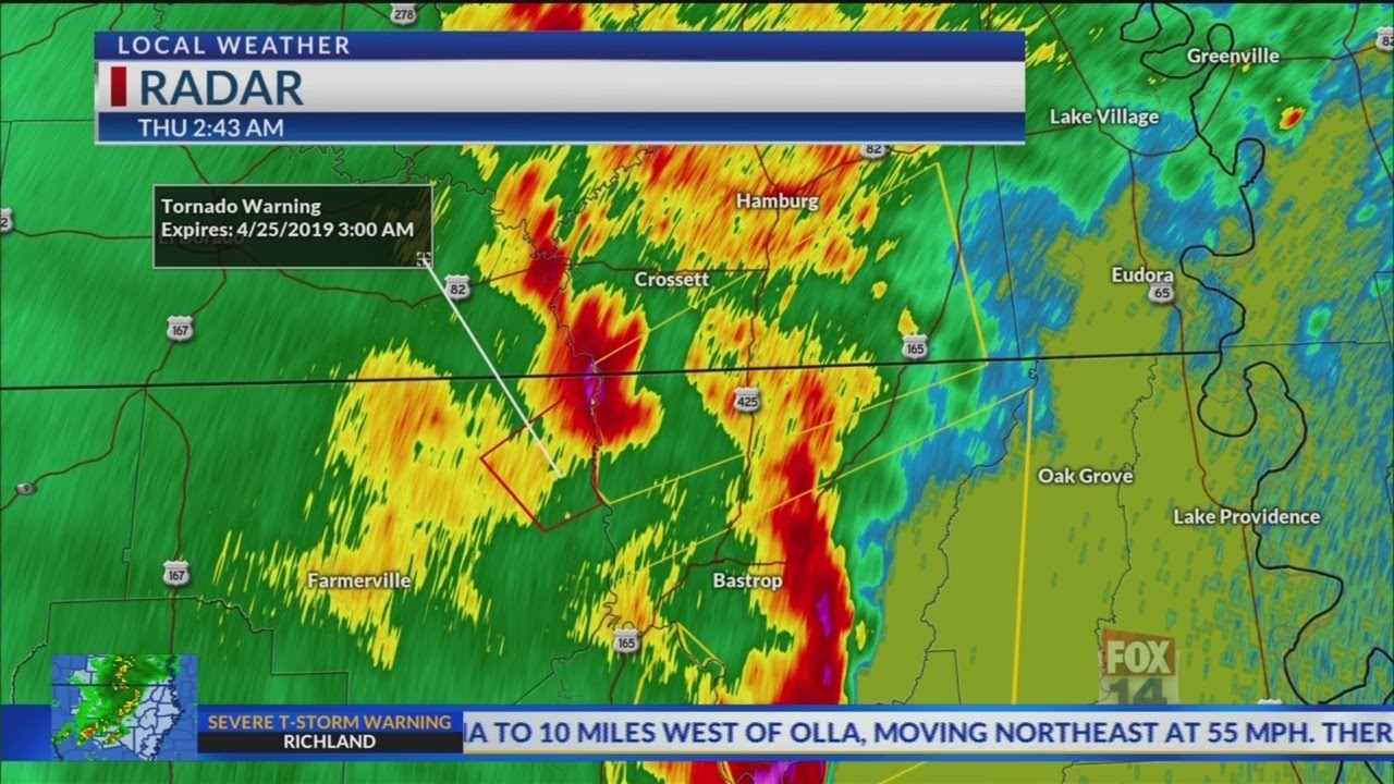 Severe WX coverage 4/25 - YouTube