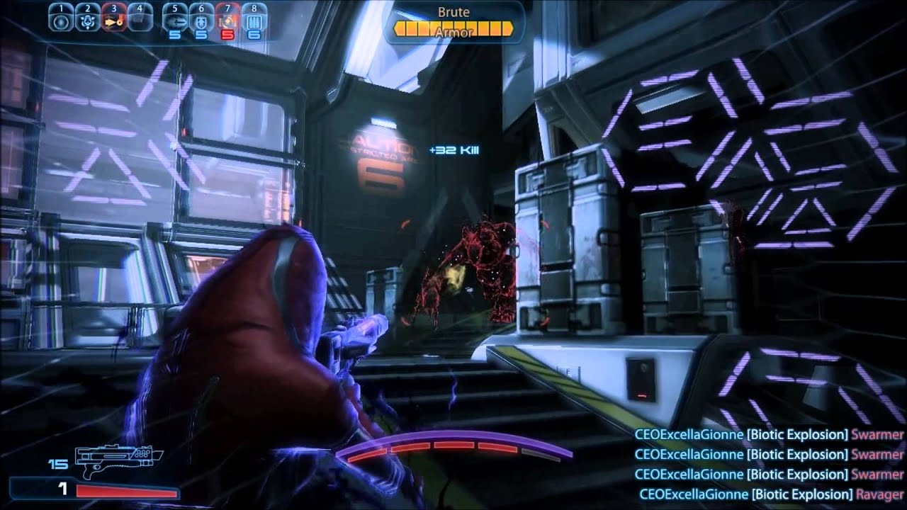 Mass Effect 3: Multiplayer - N7 Fury - M-300 Claymore - Gold Solo(31:19 ...