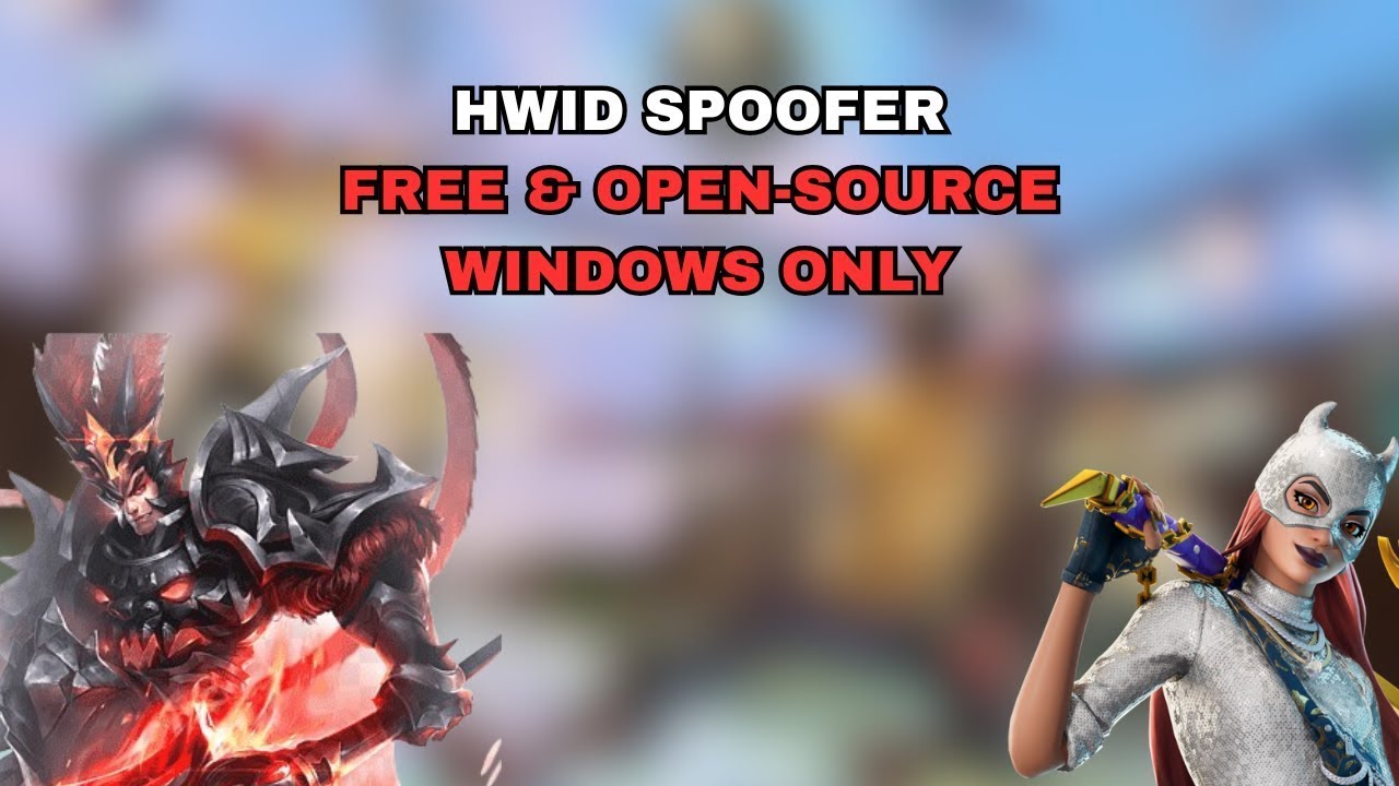FREE HWID SPOOFER (OPEN SOURCE) *WINDOWS - ALL GAMES* - YouTube