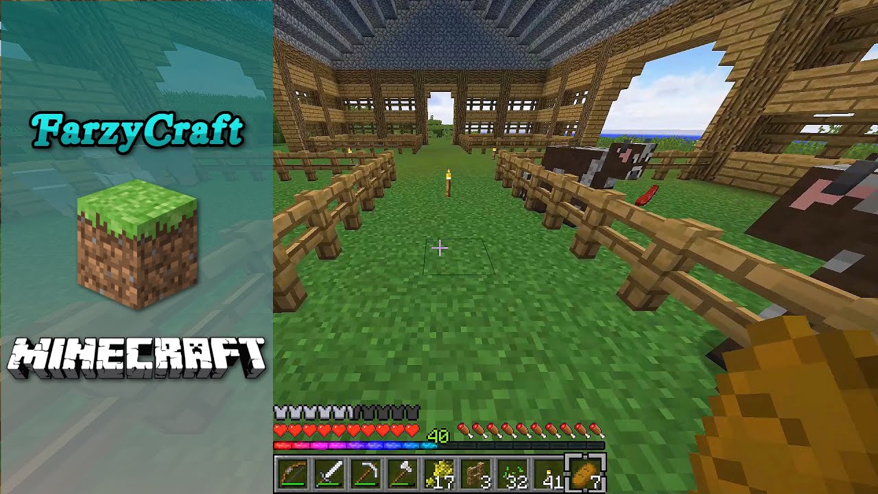 Barn Builders! - #10 - FarzyCraft - YouTube