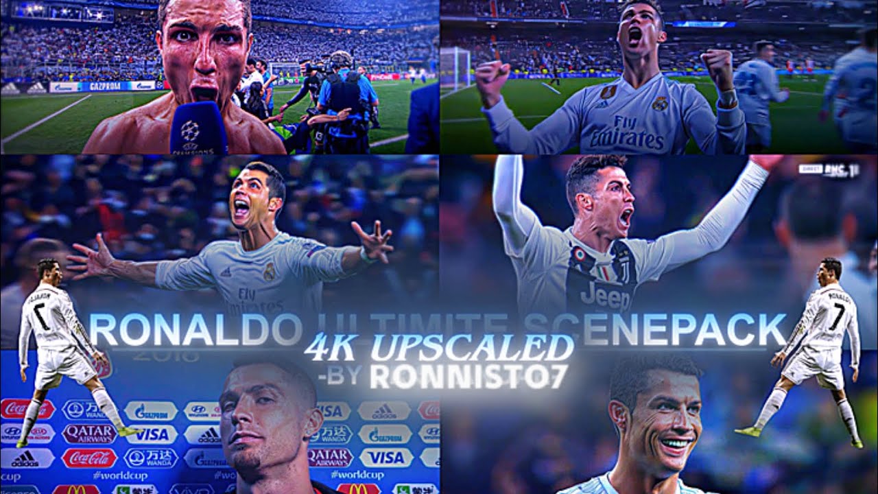 Best Cristiano Ronaldo Scenepack~ 4k Clips~ Rare clips - YouTube