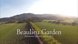 Beaulieu Garden - Rutherford Napa Valley - by Aerial Photo Media