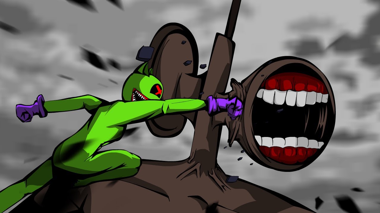 Siren Head Vs. Punky Mask | Creepypasta Animation - YouTube