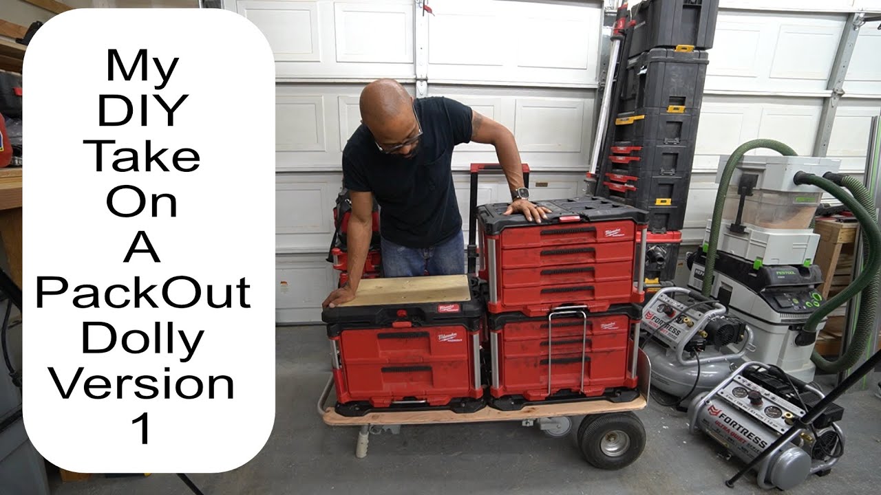My DIY Take On A PackOut Dolly Version 1 - YouTube