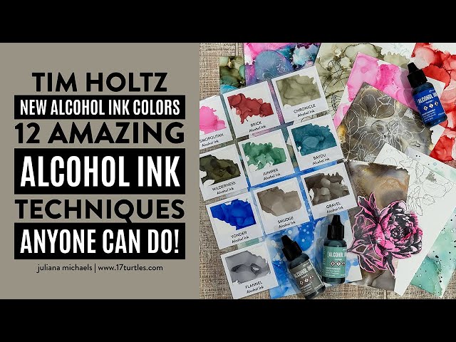 Tim Holtz Techniques 5 Techniques For Using Ranger Distress Inks