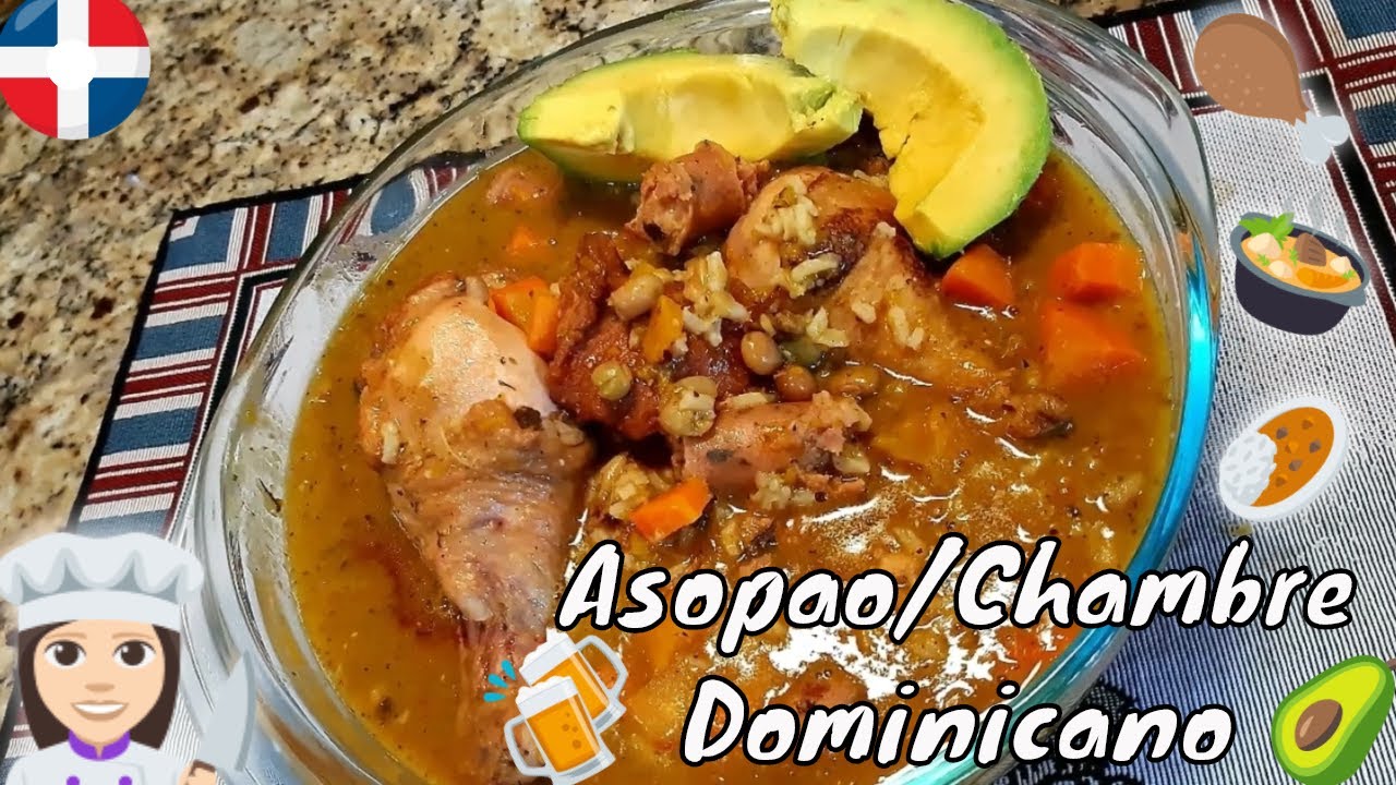 🔴CHAMBRE de guandule Dominicano🤤/ ¿Cómo hacer CHAMBRE Dominicano ...